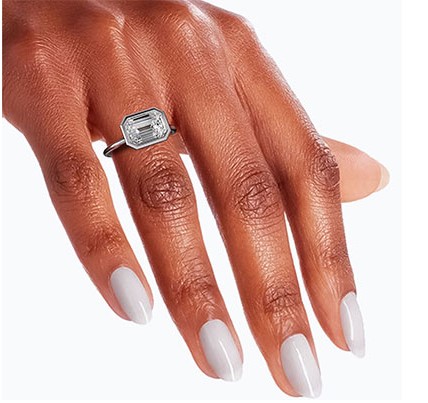 Low Profile-Low Set Engagement Rings